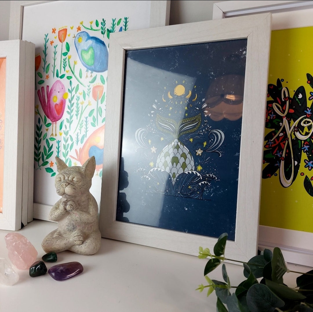 To Loose Myself Mermaid Fish Tail Sea Swim Nature Dive Affirmation ...