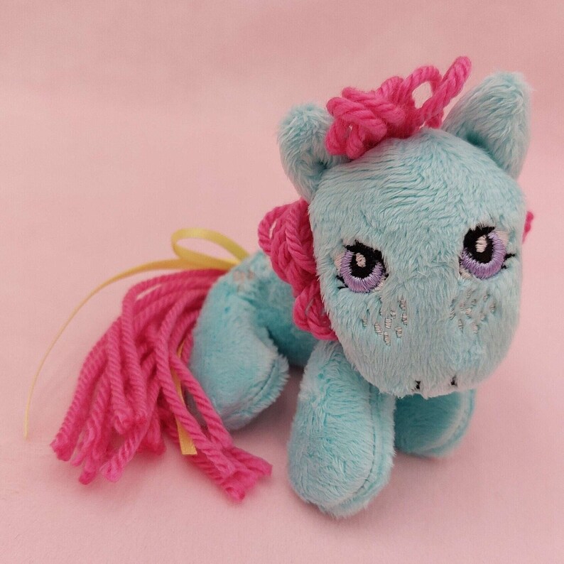 My Little Pony Bow Tie Handmade Vintage Style G1 Plush - Etsy
