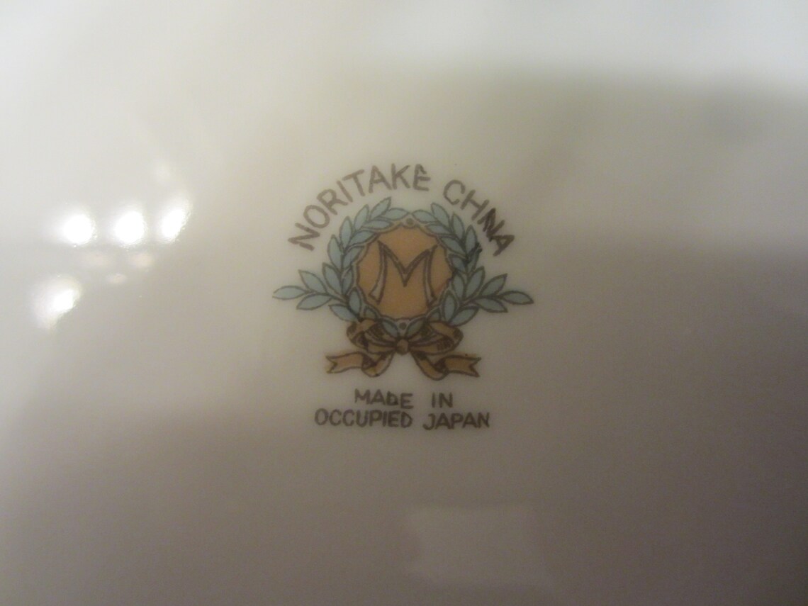 Noritake Morimura Oval Serving Platter Made in Occupied Japan Pattern ...