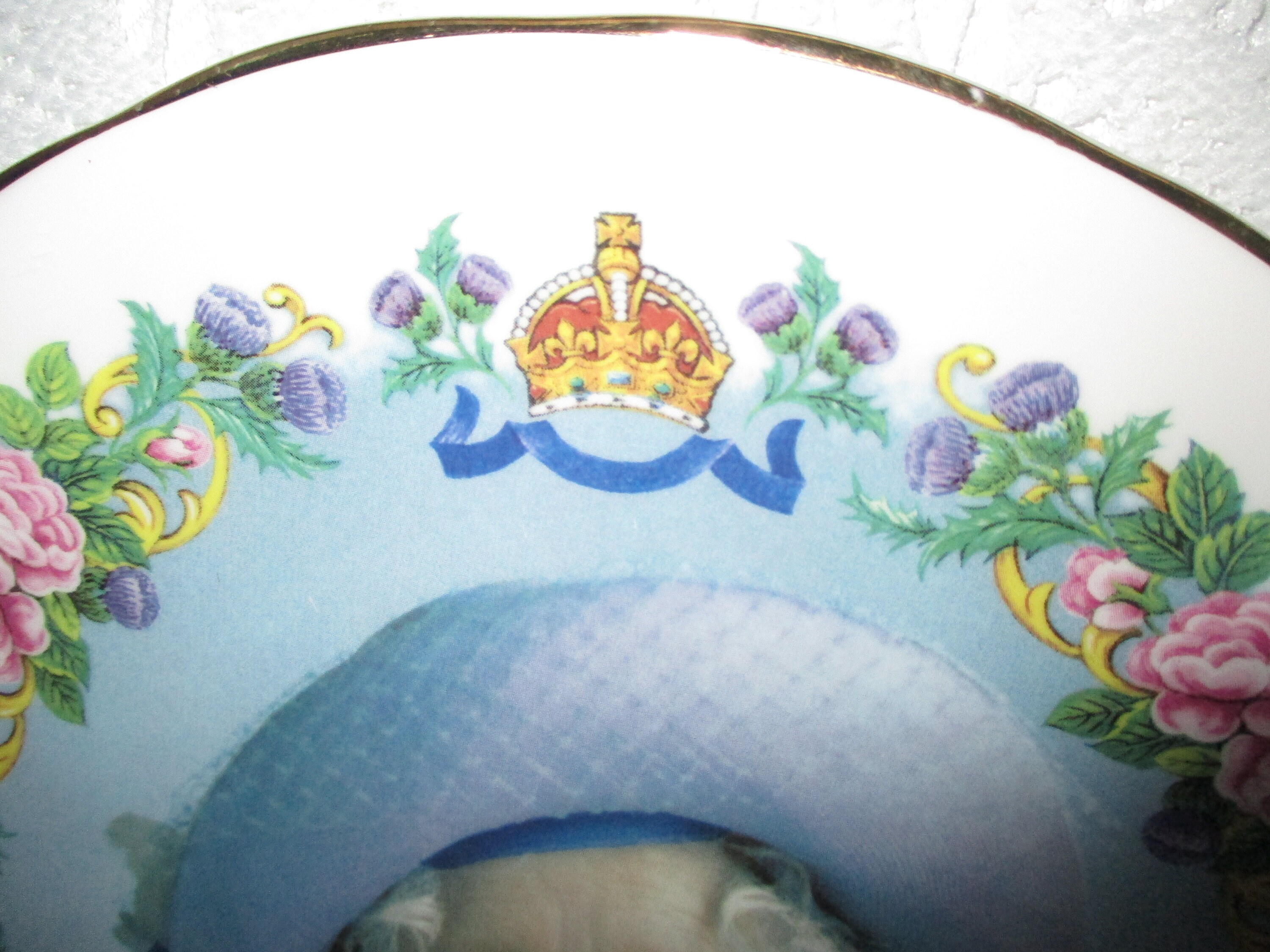 Vintage Commemorative Plate Queen Elizabeth/ Queen Mother 100 - Etsy