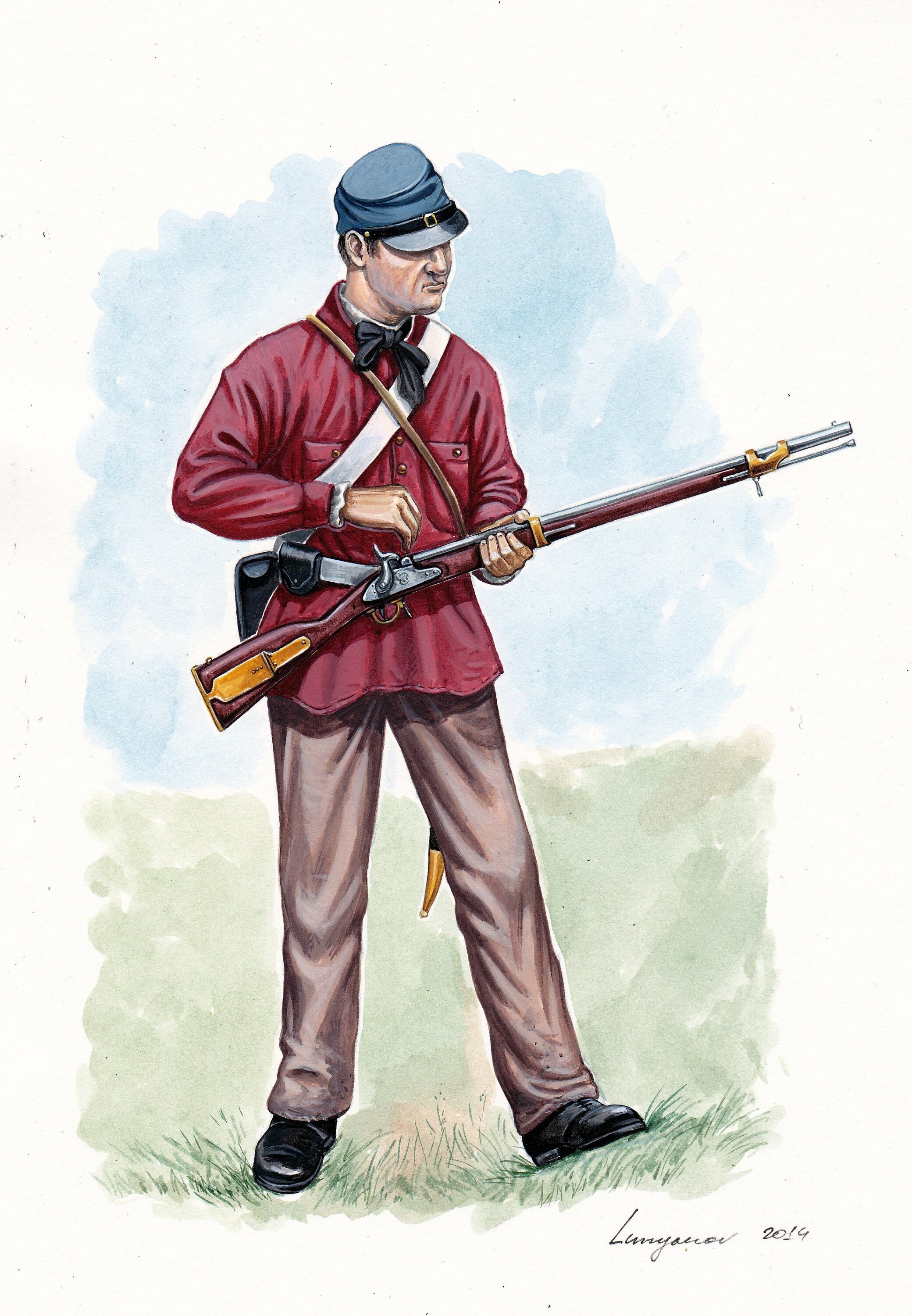 Civil War Infantry Uniform