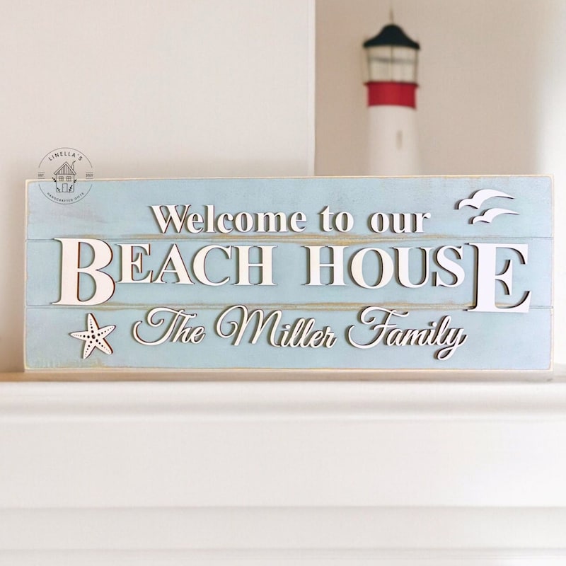 Beach House Signs - Etsy
