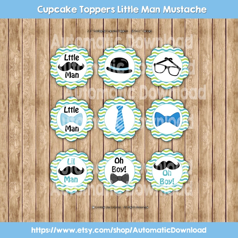 Little Man Topper - Etsy