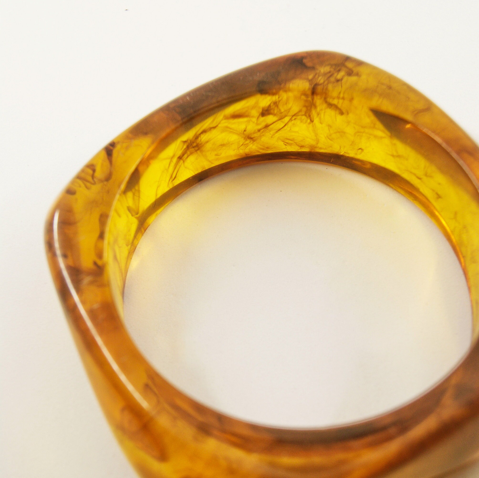 HONEY Cuff - Resin Jewelry - Bracelet - Etsy