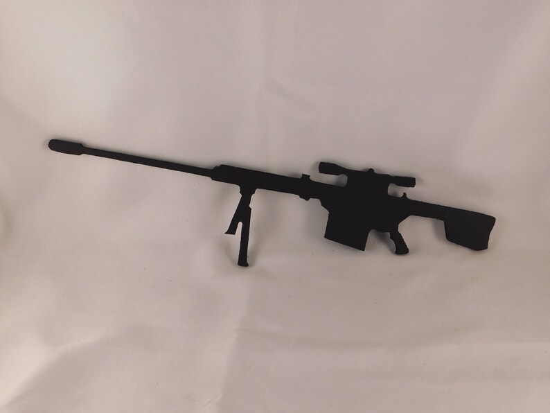50 Caliber Sniper Rifle Wood Cut Out - Etsy Canada
