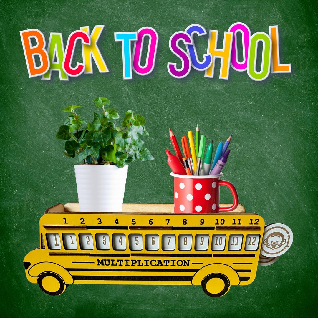 Multiplication Bus,multiplication Times Table,multiplication Board,back ...