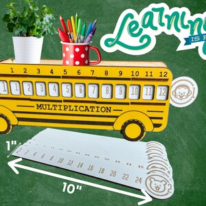 Multiplication Bus,multiplication Times Table,multiplication Board,back ...