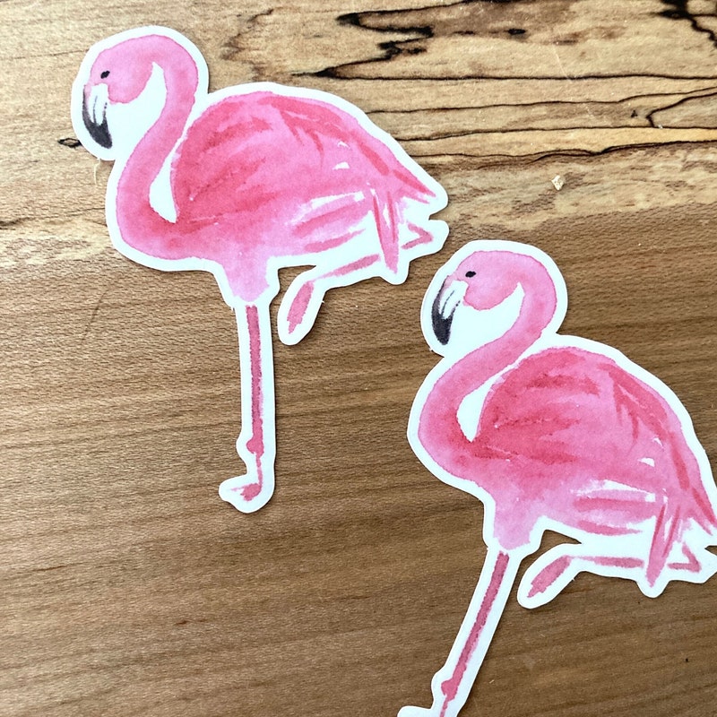 Flamingo Decal - Etsy