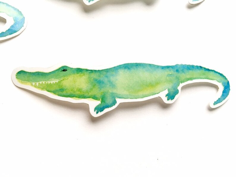 Alligator Stickers, Animal Lover Stickers, Florida Gator Stickers ...