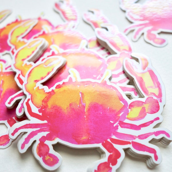 Crab Decal - Etsy