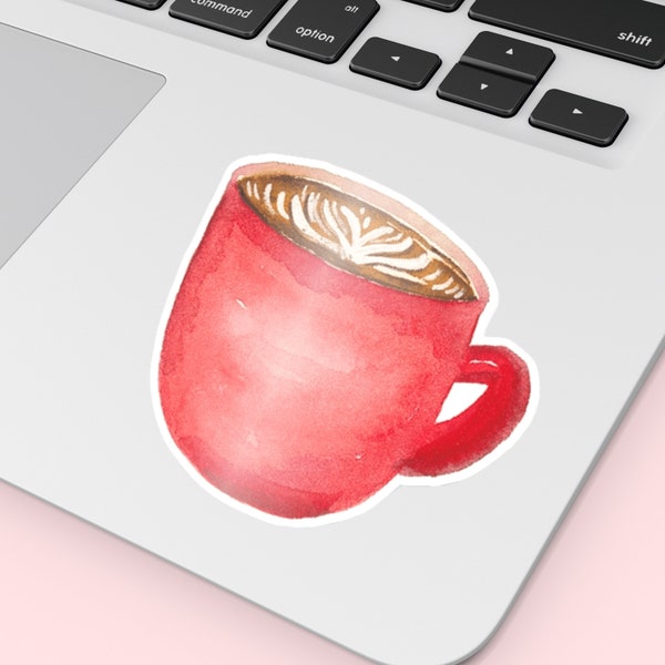 Coffee Cup Stickers - Etsy