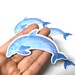 Dolphin Stickers Ocean Stickers Dolphin Lover Vinyl - Etsy