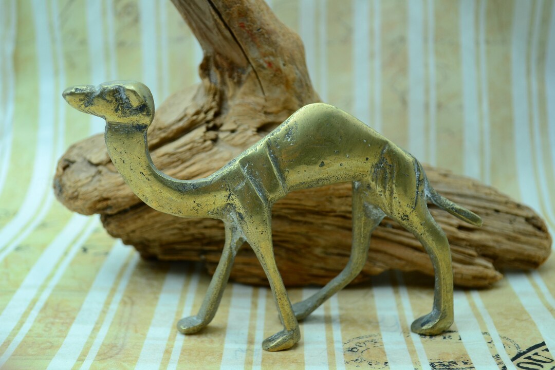 Vintage Brass Camel.brass Camel's Figure.middle East Camel.collector ...