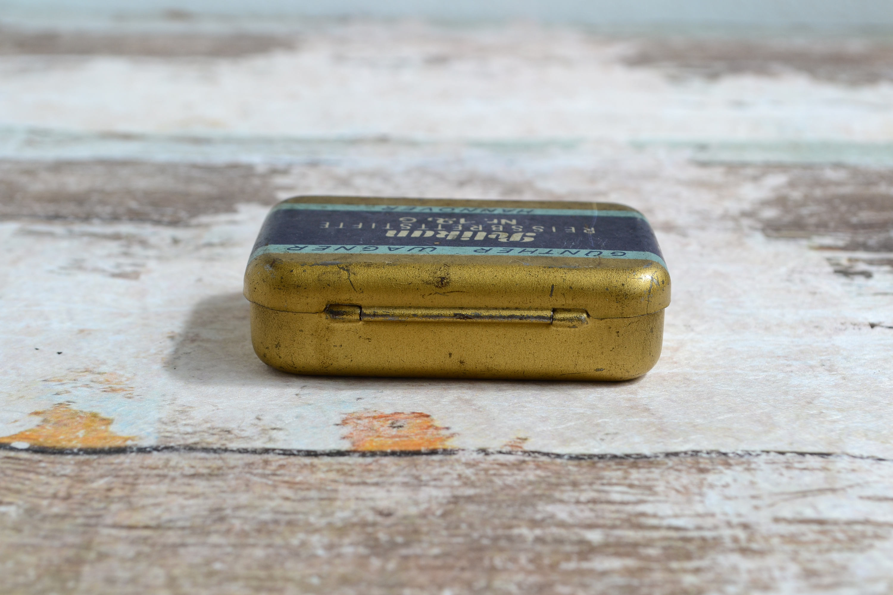 Vintage Tin Box.rare Pelikan Box.german Tin Case Pelikan.vintage Thumb ...