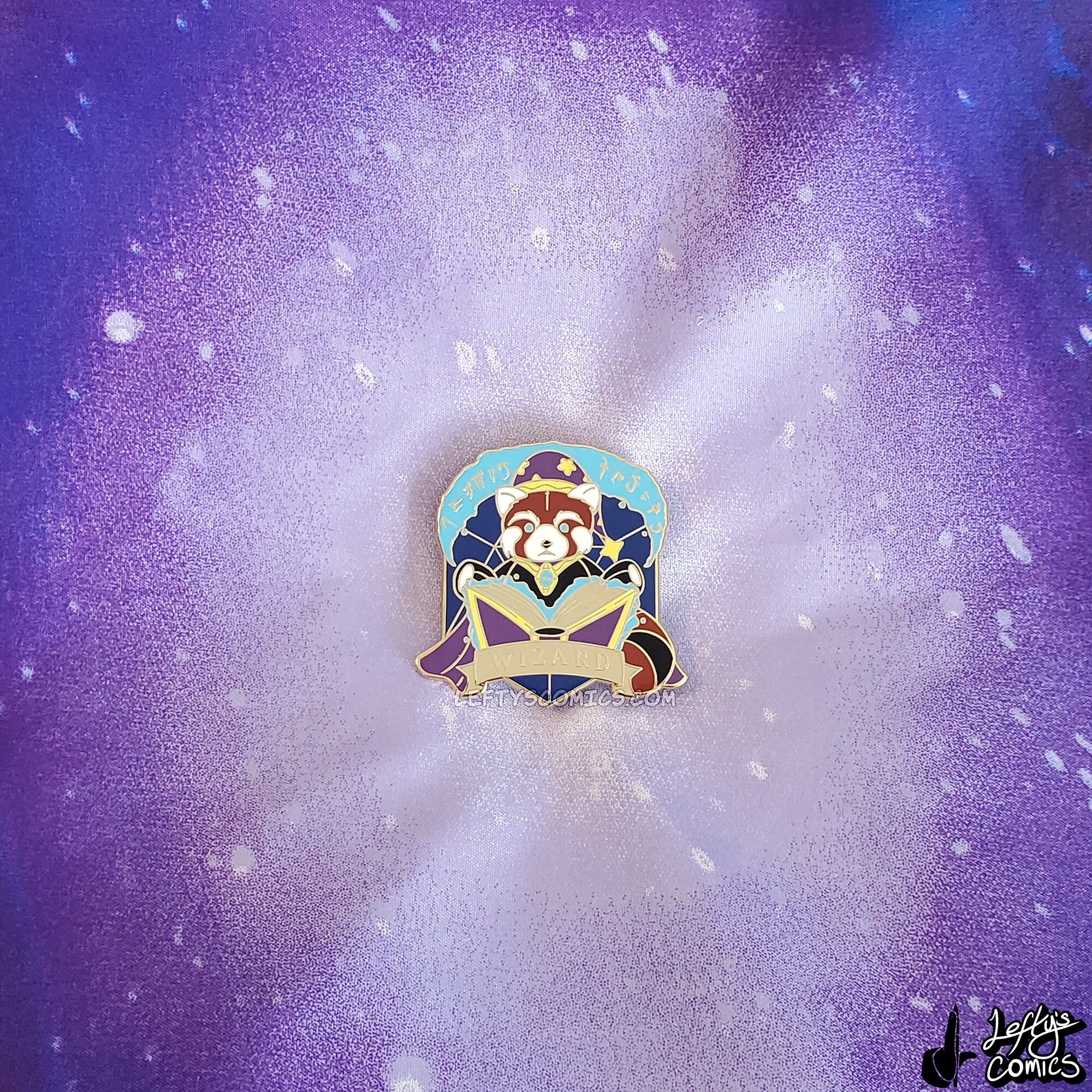 Red Panda Wizard Dungeons & Plushies Hard Enamel Pins | Etsy