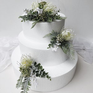 Wedding Cake Topper Flowers Australian Native Flower Cake Toppers Faux ...