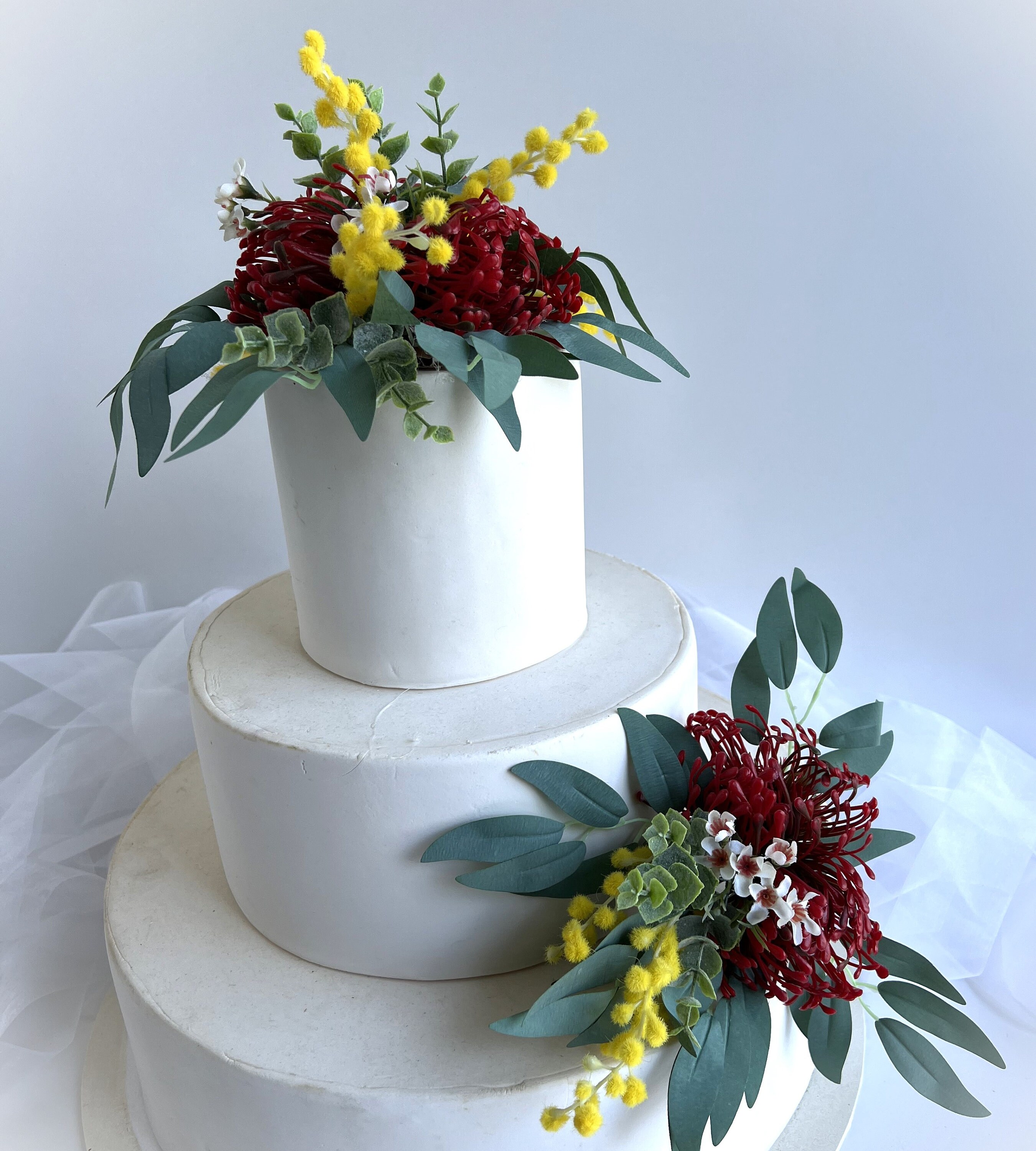 Wedding Cake Topper Australian Native Flowers Wedding Cake - Etsy Australia