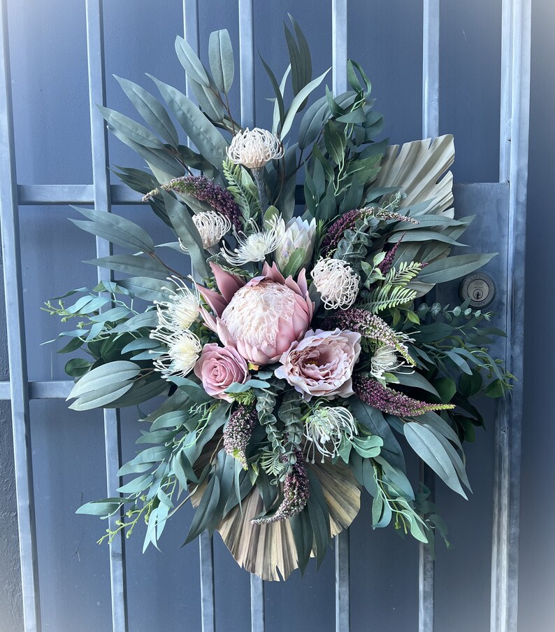 Wedding Arbour Arrangement Australian Native Flower Dusty Pink - Etsy
