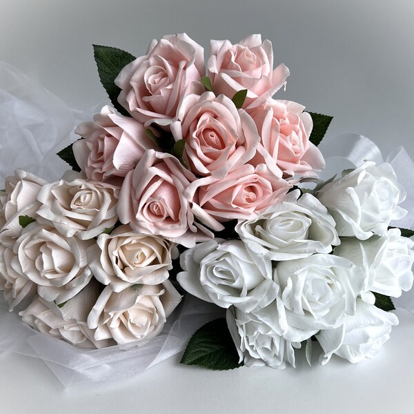 Real Touch Roses - Etsy