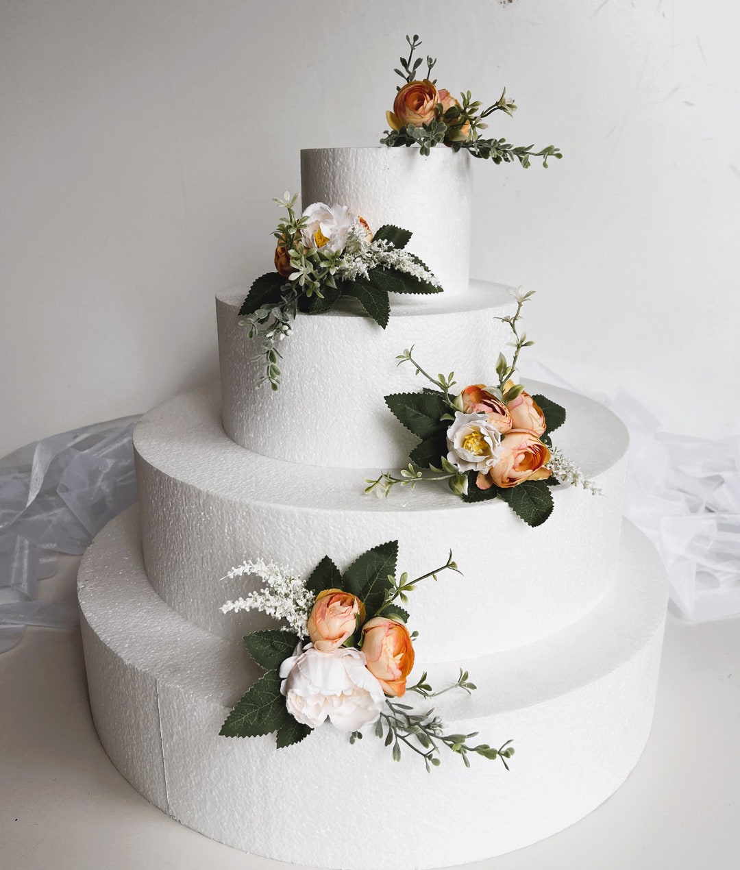 Wedding Cake Topper Set Bridal Weddings Flowers Meadow Cake Toppers ...