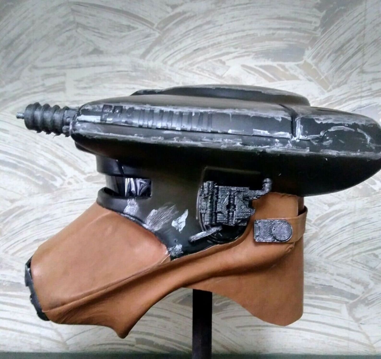 Star Wars Boushh Leia Bounty Hunter Helmet With Leather | Etsy