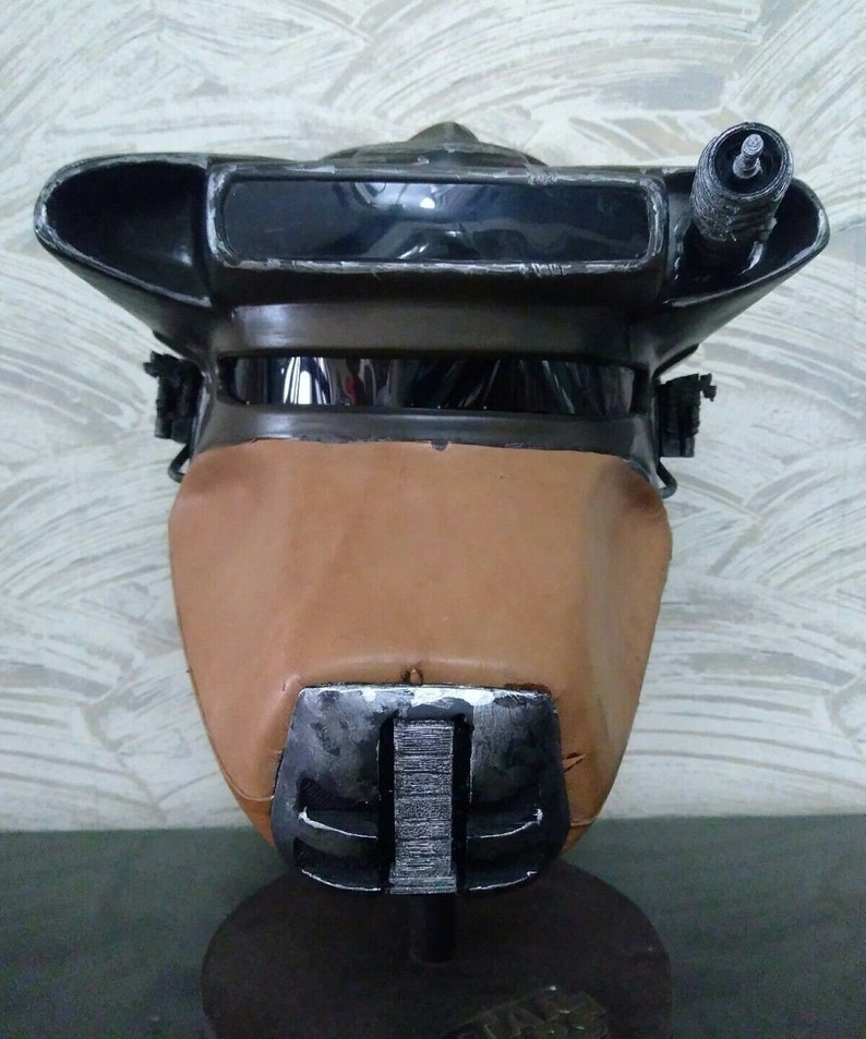 Star Wars Boushh Leia Bounty Hunter Helmet With Leather | Etsy