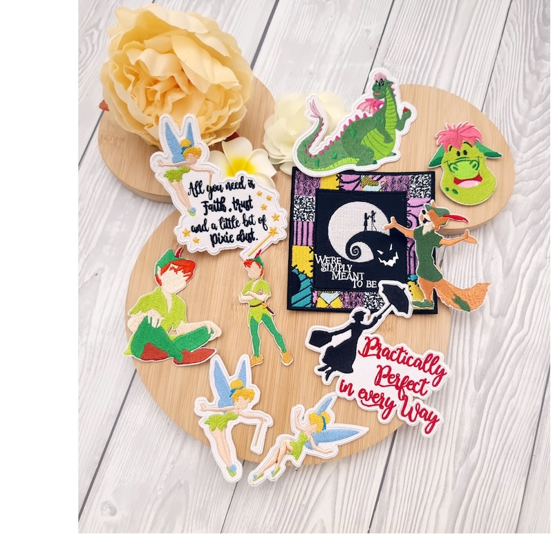 Peter Pan Patch - Etsy