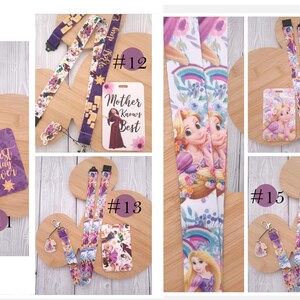 Disney Princess Rapunzel Tangled Pascal Lanyard / Keychain / Lanyard ...