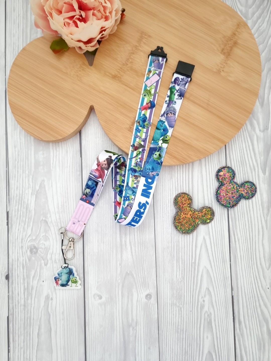 Disney Monsters Inc Sully Mike Boo ID Lanyard Pick & Mix / Keychain ...