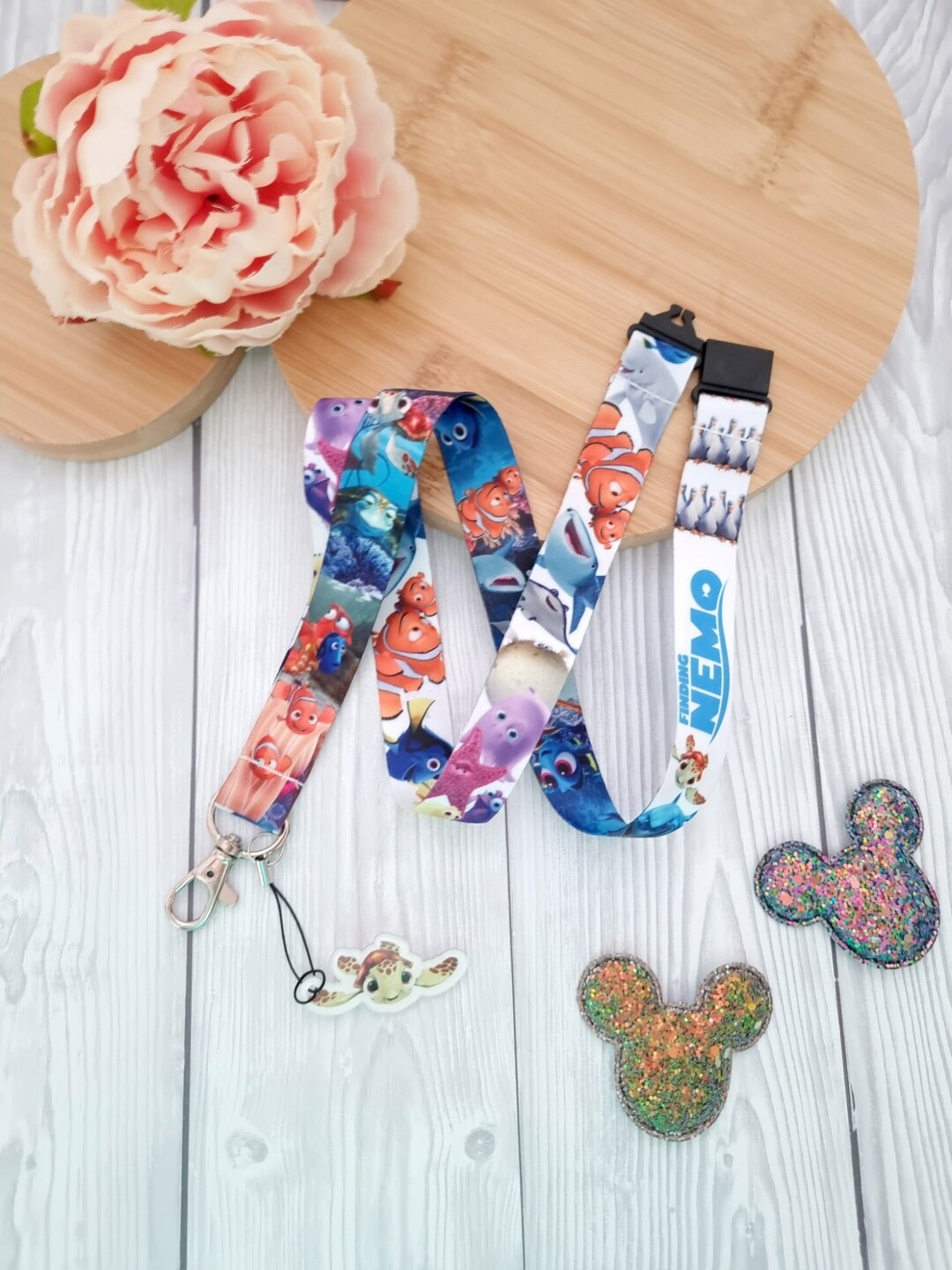 Disney Pixar Finding Nemo for ID Card / Keychain / Lanyard Badge Holder ...