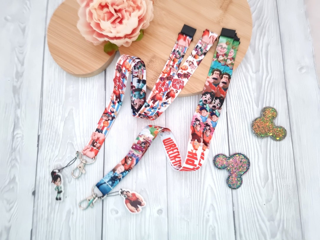 Disney Pixar Wreck-it Ralph Vanellope for ID Card / Keychain Lanyard ...