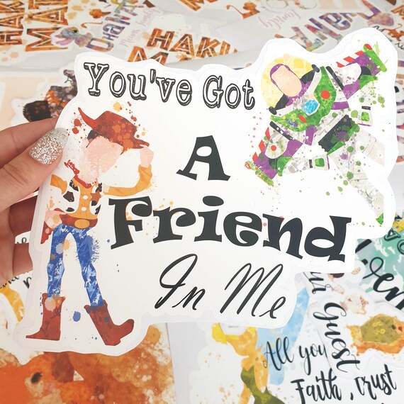 Disney Inspired Toy Story Woody Buzz Quote You've | Etsy