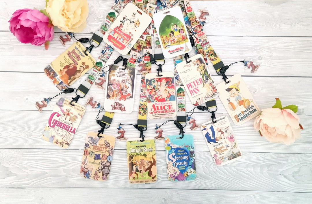 Vintage Disney Movie Lanyard Sword and the Stone Jungle Book - Etsy