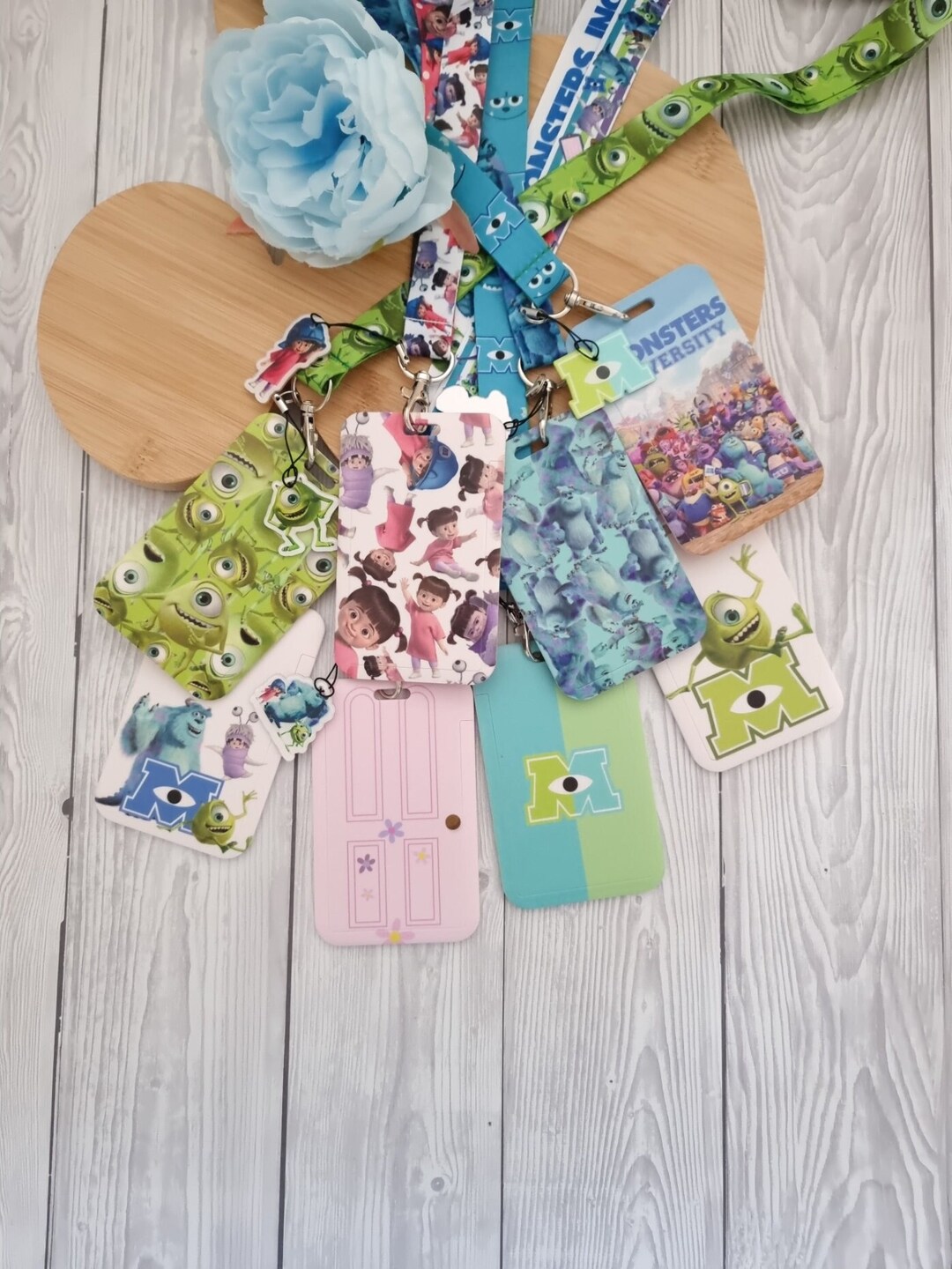 Monsters Inc Sully - Mike - Boo Disney Lanyard / Keychain / Badge ...