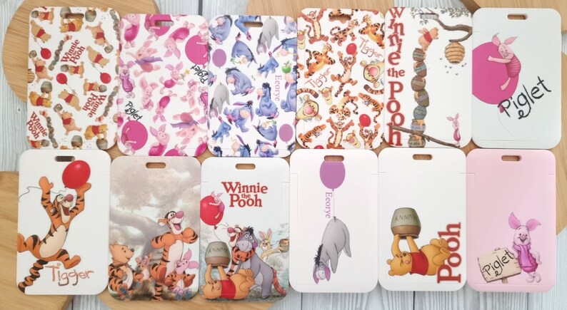 Disney Piglet Winnie the Pooh Tigger Eeyore Classic / Keychain / Badge ...