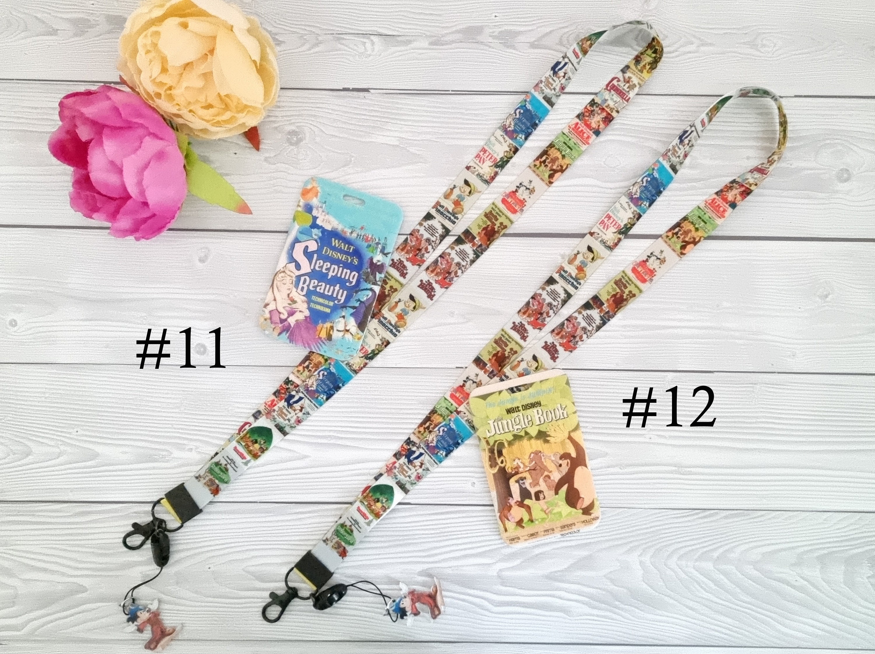 Vintage Disney Movie Lanyard Sword and the Stone Jungle Book - Etsy UK