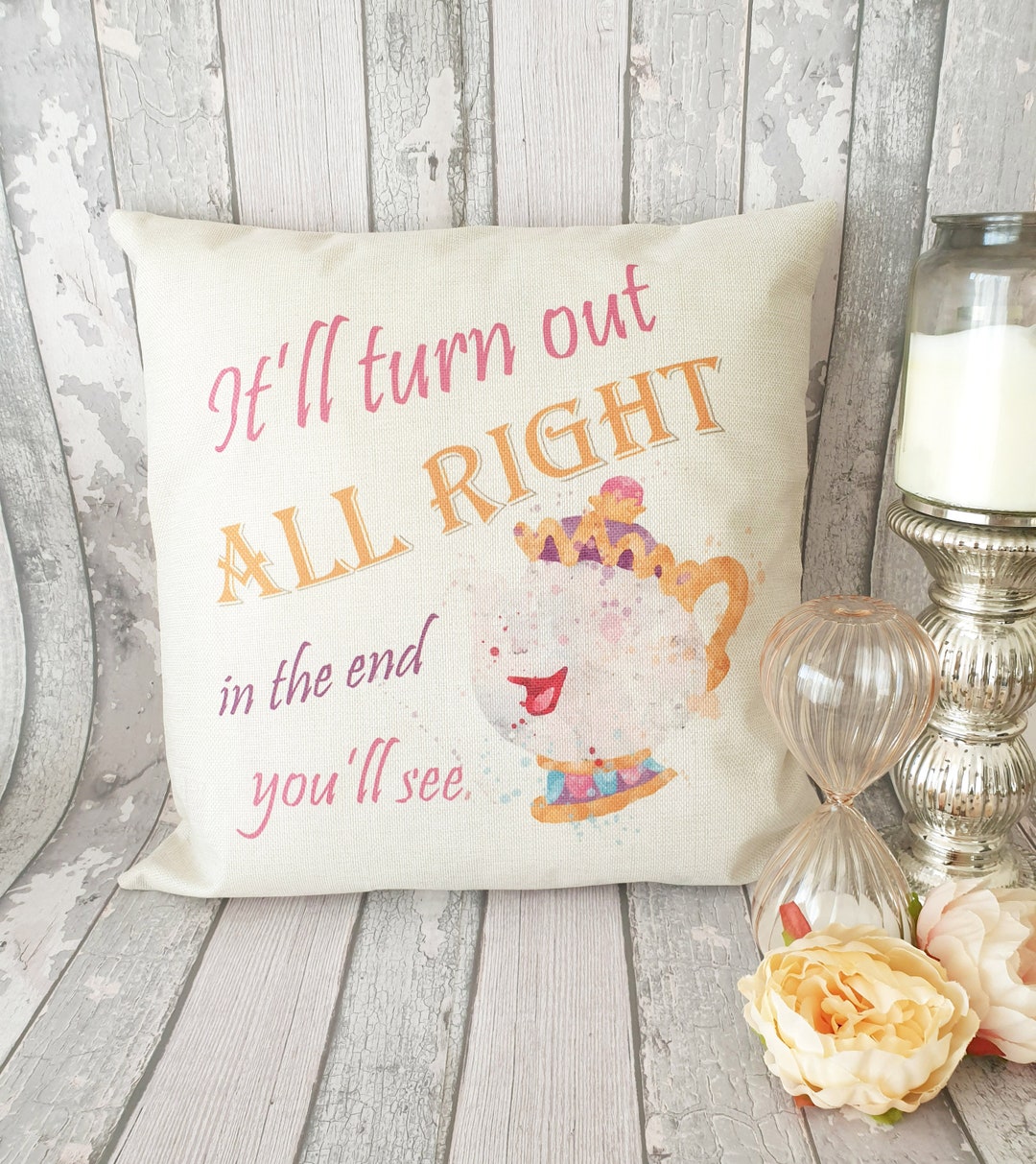 Beauty and the Beast Mrs Potts Teapot Quote it'll - Etsy