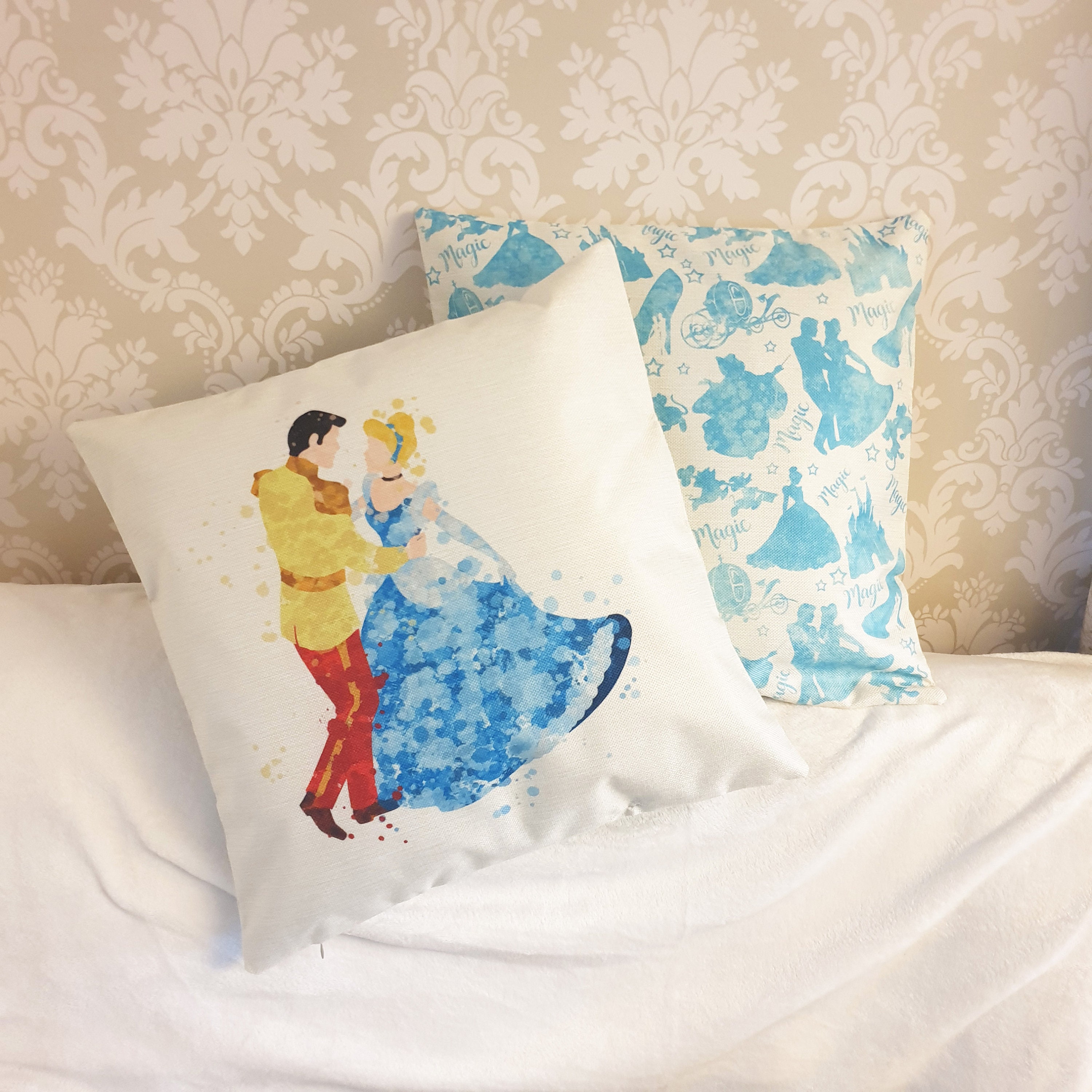 Cinderella Splash Art Inspired Princess and Prince Charming - Etsy