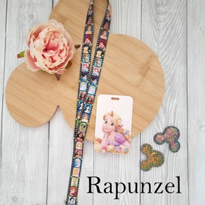 Disney Princess Belle Rapunzel Snow White Moana Brave Merida Keychain ...