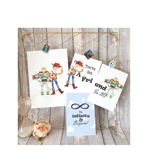 Disney Toy Story Woody Buzz Quote You've Got a - Etsy