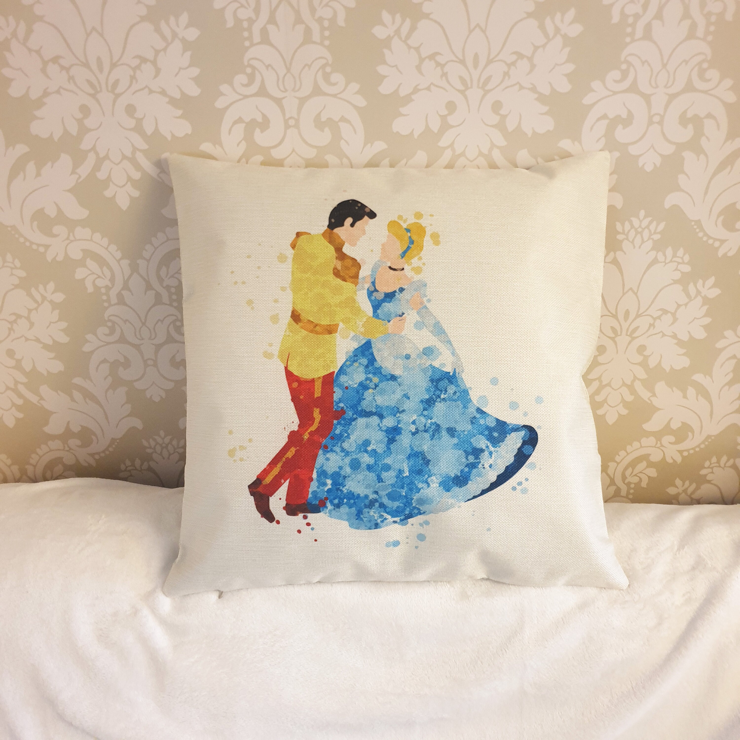 Cinderella Splash Art Inspired Princess and Prince Charming - Etsy
