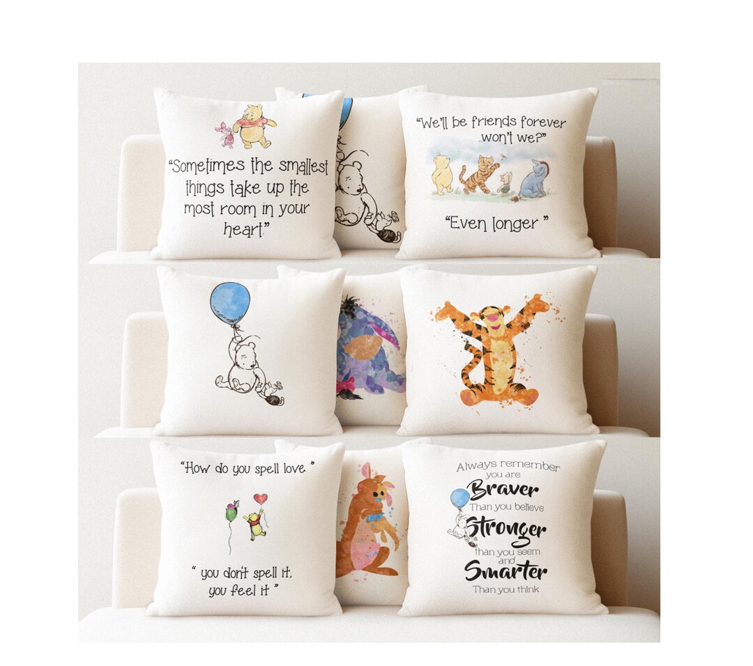 Winnie the Pooh Piglet Inspired Quotes and Abstracts Art " You're ...