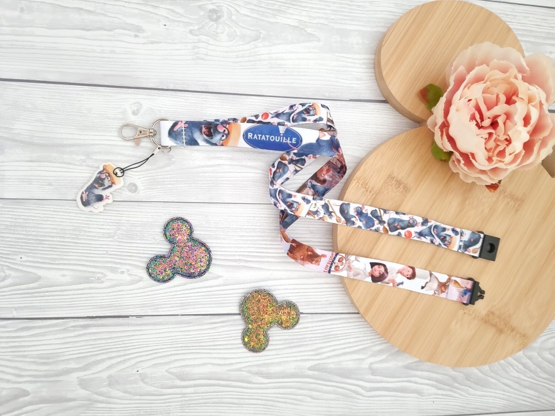 Ratatouille Breakaway Clip Lanyard for ID Card / Keychain / Lanyard ...