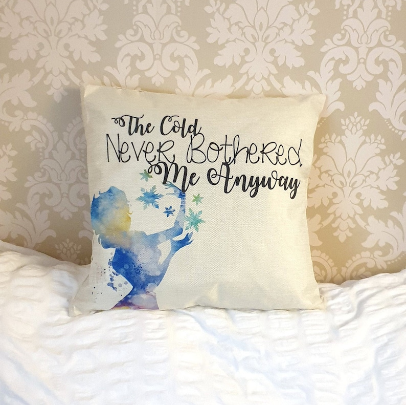 Frozen Inspired Princess Elsa Disney Quote the Cold - Etsy UK