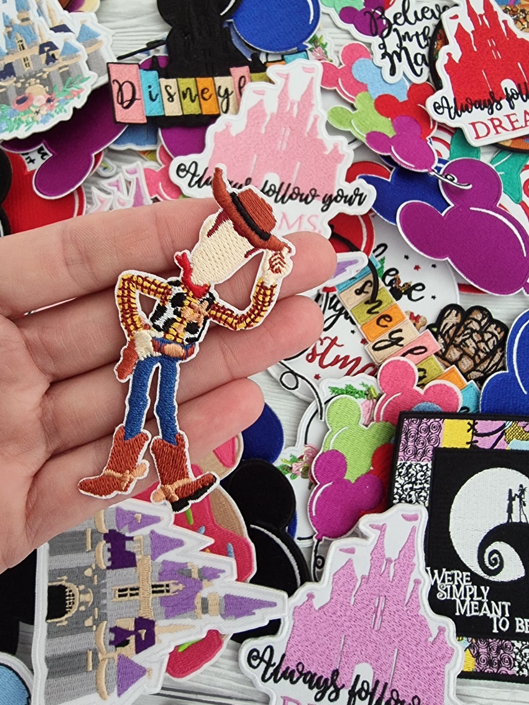 Toy Story Woody Character Pick and Mix Disney Patches Embroidered Patch ...