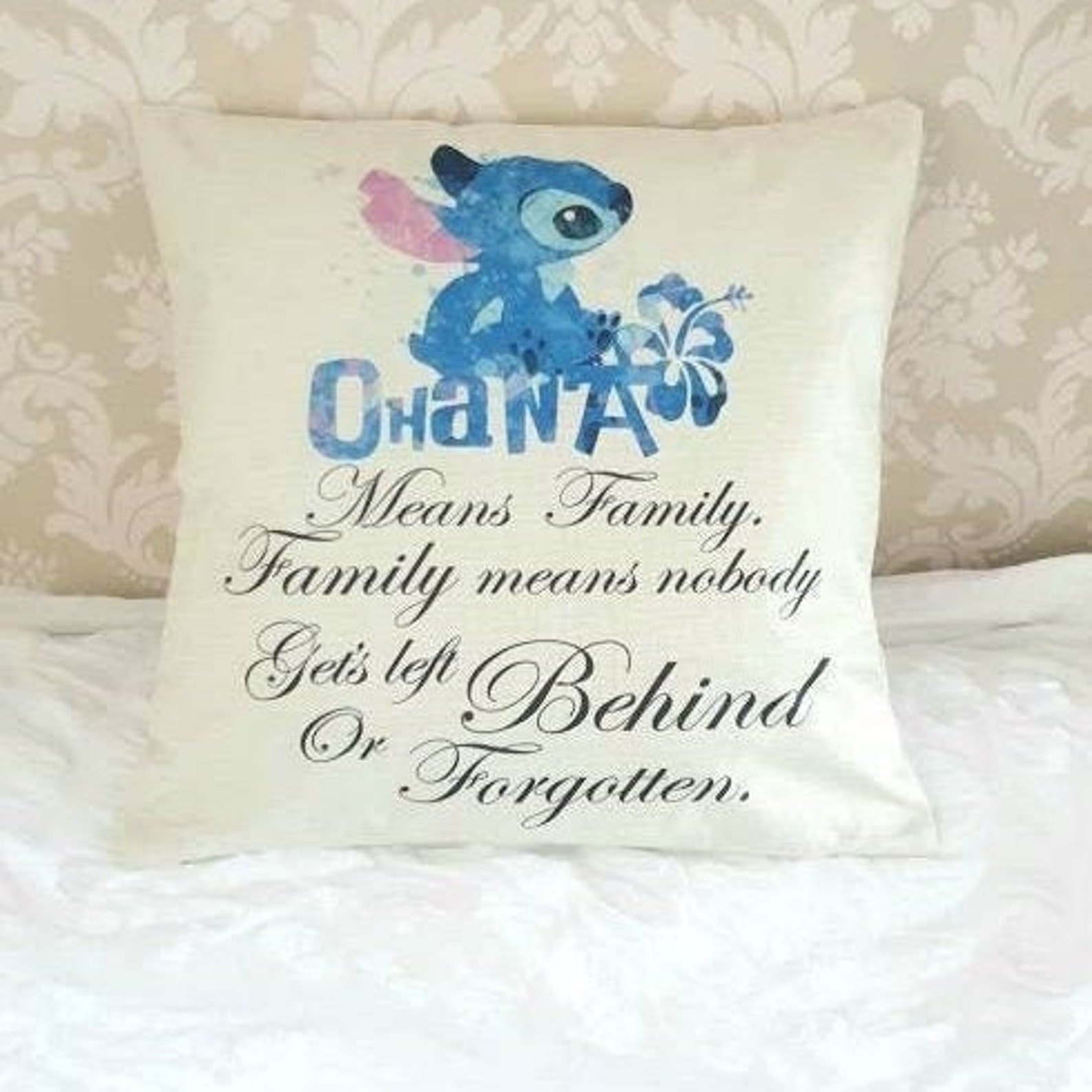 Disney Lilo and Stitch Quote Ohana Means Family - Etsy