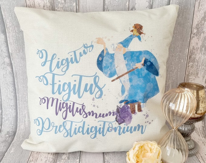 Sword in the Stone Disney Merlin Inspired Quote " Higitus Figitus ...