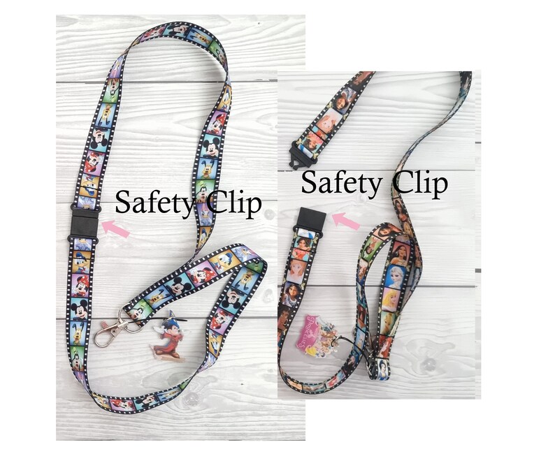 Disney Mickey Bluey Stitch Mermaid Vintage Lanyard / Keychain - Etsy