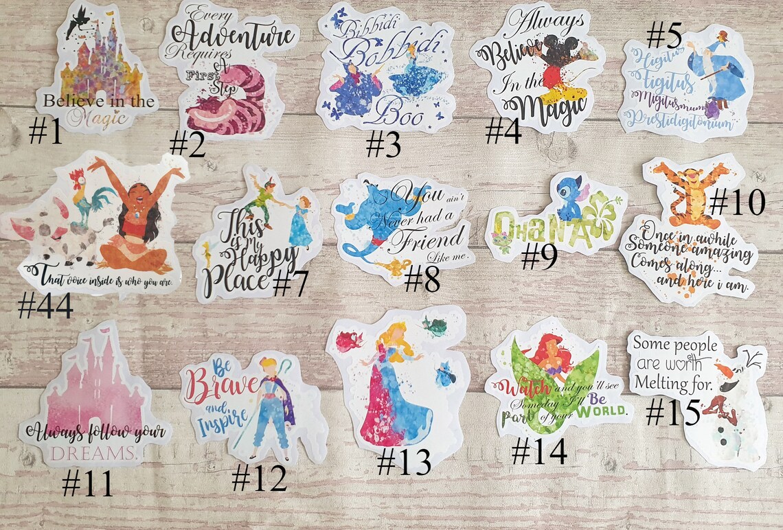 Disney Frozen Olaf and Sven Sticker Size Small Medium Large - Etsy