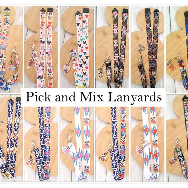 Disney&lanyard - Etsy UK